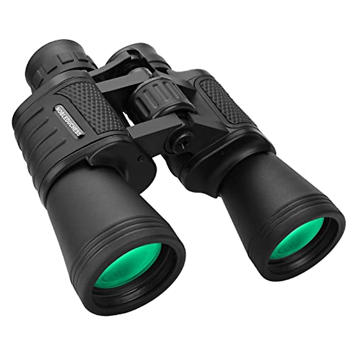 NOBLEDUCHESS 20x50 High Power Binoculars for Adults with Low Light Night Vision, Compact Waterproof Binoculars for Bird Watching Hunting Travel Football Games Stargazing with Carrying Case and Strap