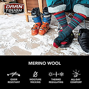 Darn Tough Vermont Snowpack OTC Midweight with Cushion Charcoal XL (US 12.5-14.5)