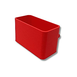 FRESHe BAGLETS – Key Holder – Organizer Compatible with Tote Bags – Tote Bag Charm Accessory – Compatible with Bogg Bags, Simply Southern & Others – Made in USA - Red