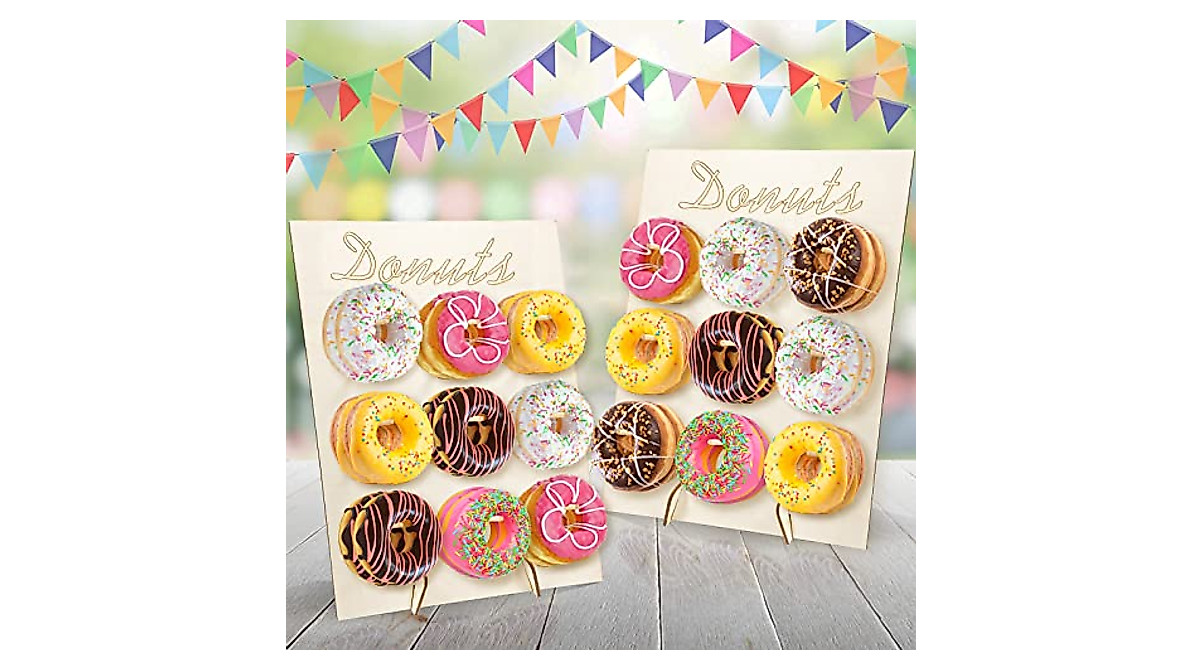 ULENDIS Donut Wall Display Stand | Perfect for Any Party