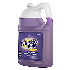 Diversey CBD540588 Whistle Plus Professional Multi Purpose Cleaner & Degreaser, Heavy Duty Stain Remover with Citrus Scent, Ready-to-Use Refill, 1-Gallon