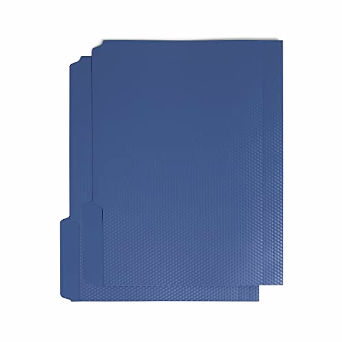 U Brands Performance Poly File Folders Set, Office Supplies, Blue, Gray, Green, Assorted Styles 6 Count