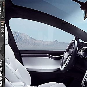 DIY-MotoShield Pro Premium Nano Ceramic Tint (70% VLT) 30” in x 10’ ft Roll | Professional Window Film for Auto, Reduce Infrared Heat & Block UV by 99%