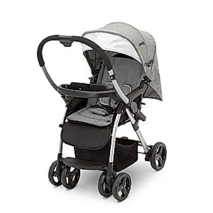 Jeep Unlimited Reversible Handle Stroller, Grey Tweed