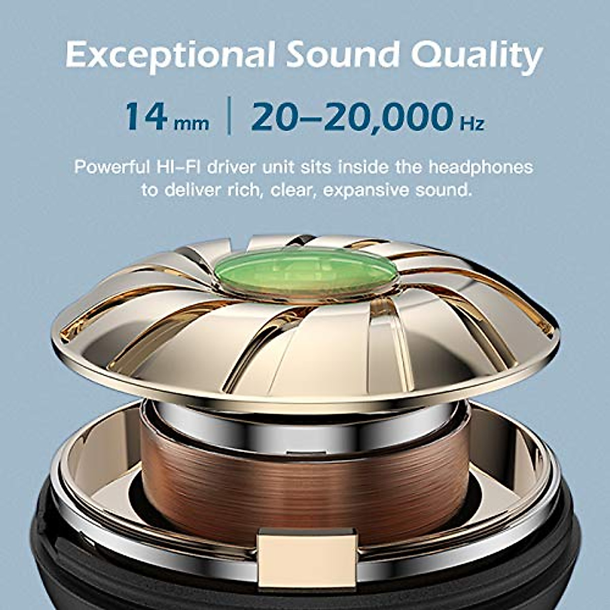 NexiGo True Wireless Earbuds Active Noise Cancelling, 4 Built-in Mics Smart AI Noice Reduction for Clear Calls, ANC Gaming Mode: 55ms Low-Latency, Bluetooth 5.1, 40H Playtime, IPX5 Waterproof
