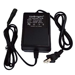 UpBright 12V AC Adapter Compatible with NFK-12 AZSID579 AZSID4077 Ikea APC542201 Work Lamp APC542201MR11 MR11 Finecom 66881F CHD 73Z5 Yongda YD-20C LR81343 66881F MAS-01201670A 12VAC 1.6A Power Supply