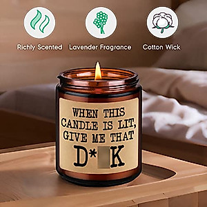 GSPY Scented Candles - Naughty Gifts, Gifts for Him - Husband Gifts, Boyfriend Gifts, Fiance Gifts, Candle for Men - Funny Anniversary, Fathers Day, Birthday Gifts for Husband, Boyfriend, Couples, Guy