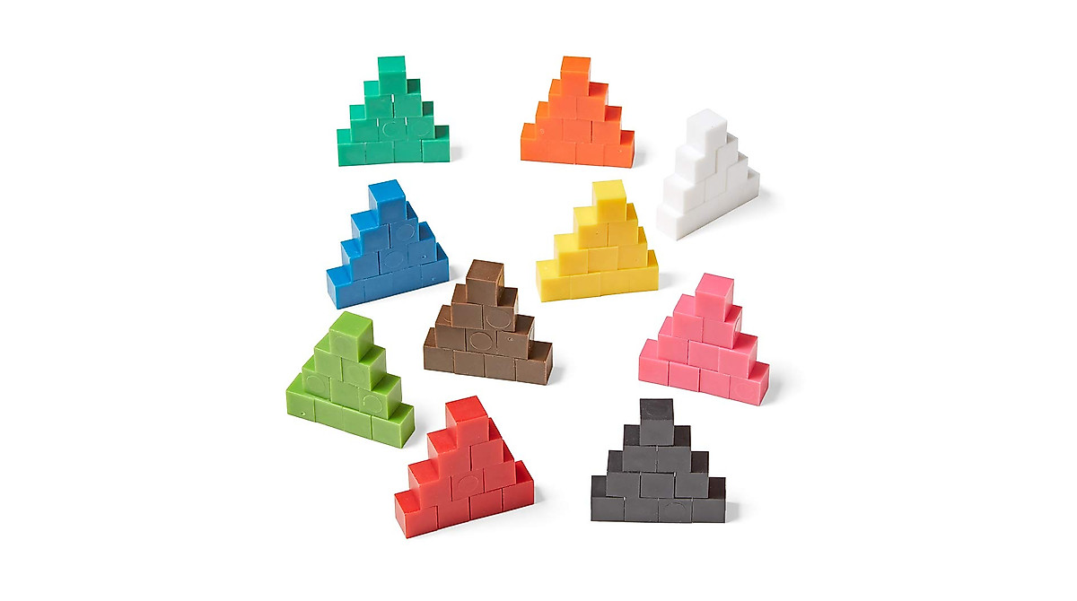 hand2mind Counting Cubes - 1000 Math Manipulatives