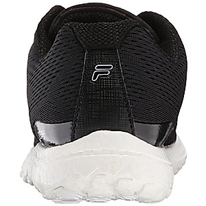 Fila Women's namella Energized-w, Black/White, 9.5 M US