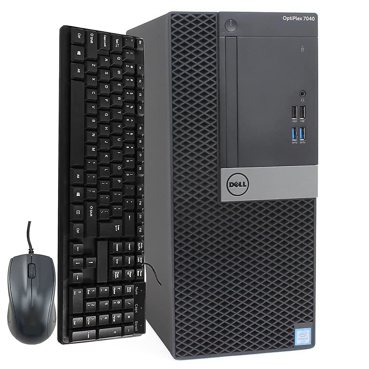 Dell OptiPlex 7040 Tower Computer Desktop PC, Intel Core i5-6500 3.20GHz Processor, | 8GB Ram, 256GB SSD | HDMI, AMD Radeon RX-550 4GB Graphics, Wireless WiFi, Windows 10 (Renewed)