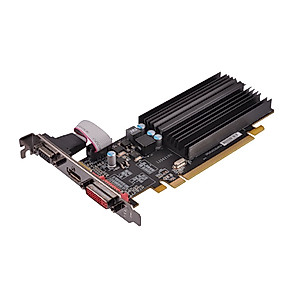 XFX AMD Radeon HD 5450 1GB GDDR3 VGA/DVI/HDMI Low-Profile PCI-Express Graphics Card HD545XZQH2;HD-545X-ZQH2