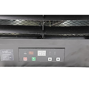 Dura Heat Hard-Wired Ceiling Mount Electric Garage Space Heater with Remote, 10,000 Watt, 240 Volt, ECO System, Overheat Protection, Ideal for Garage & Workshop