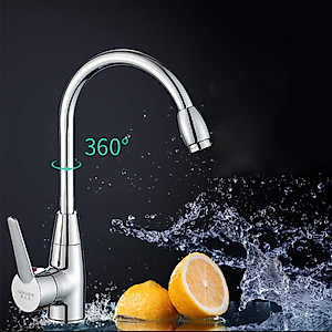 Sink Faucet Garden Cold Tap Faucets Garage Water Tap Bath Tub Faucet Bath Tub Tap Faucet Picnic Table Clips Kitchen Faucet Kitchen Accessoires Mop to Rotate Hot and Cold