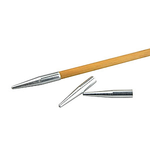 AMEYXGS 12pcs Archery Arrowheads Stainless Steel Arrow Points Shooting Target Practice Arrow Tips Use for Paste Outside The Arrow Shafts (OD: 9 mm, ID: 8 mm)