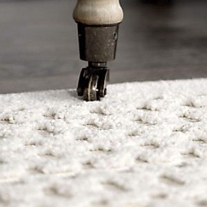 My Texas House Quail Hallow Rug - 1'11" X 7'6" Runner In Natural, High-Low, Geometric Design, Indoor Outdoor Patio And Home Decor