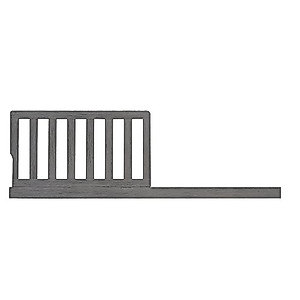 Evolur Toddler Rail, Rustic Grey
