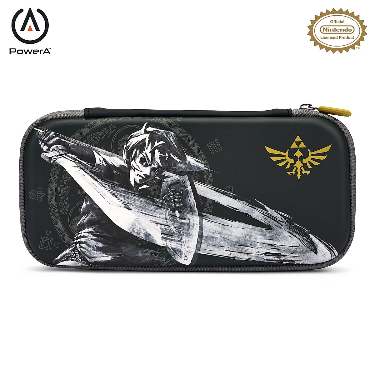 PowerA Slim Case for Nintendo Switch - Zelda: Battle-Ready Link, Protective Case, Gaming Case, Console Case, Accessories, Storage, Officially licensed
