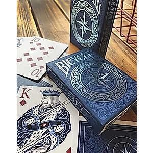 Bicycle Odyssey Playing Cards, Blue