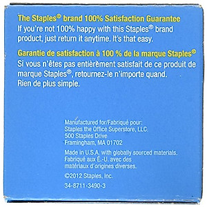 STAPLES 52477-P12 Invisible Tape 12 Pack (Each 36 Yards)