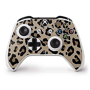 Skinit Decal Gaming Skin Compatible with Xbox One S Controller - Officially Licensed Originally Designed Leopard Print Design