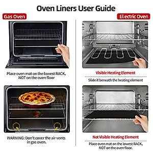 Stove Cover - Reusable Stove Covers For Gas Stove Top For Samsung Gas Range With 2Pcs Trimmable Oven Liners - Non-Stick Washable Gas Stove Liners Compatible With Samsung Gas Stove