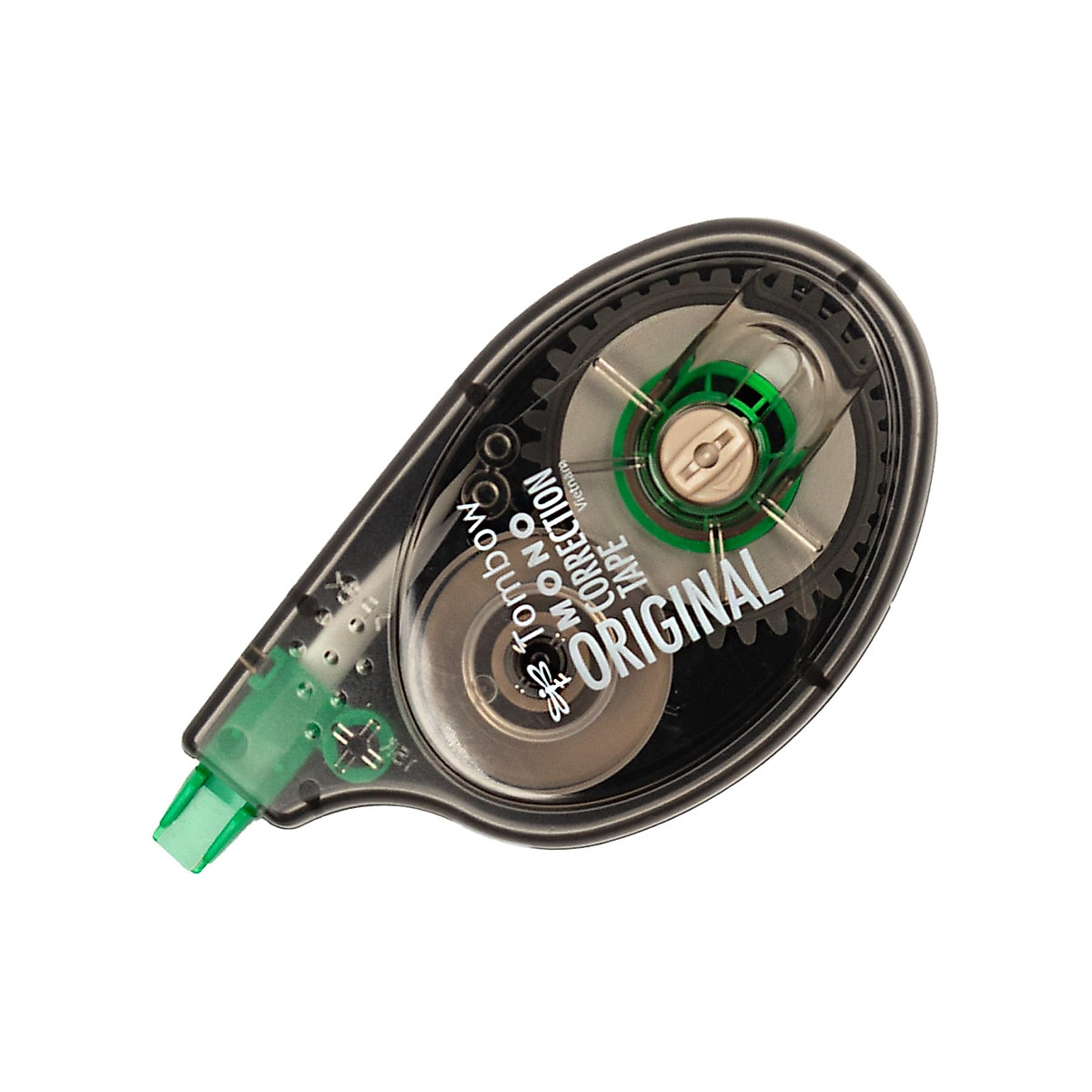 Tombow 68627 MONO Correction Tape, Non-Refillable, 1/6" x 394", White Tape (Pack of 2)