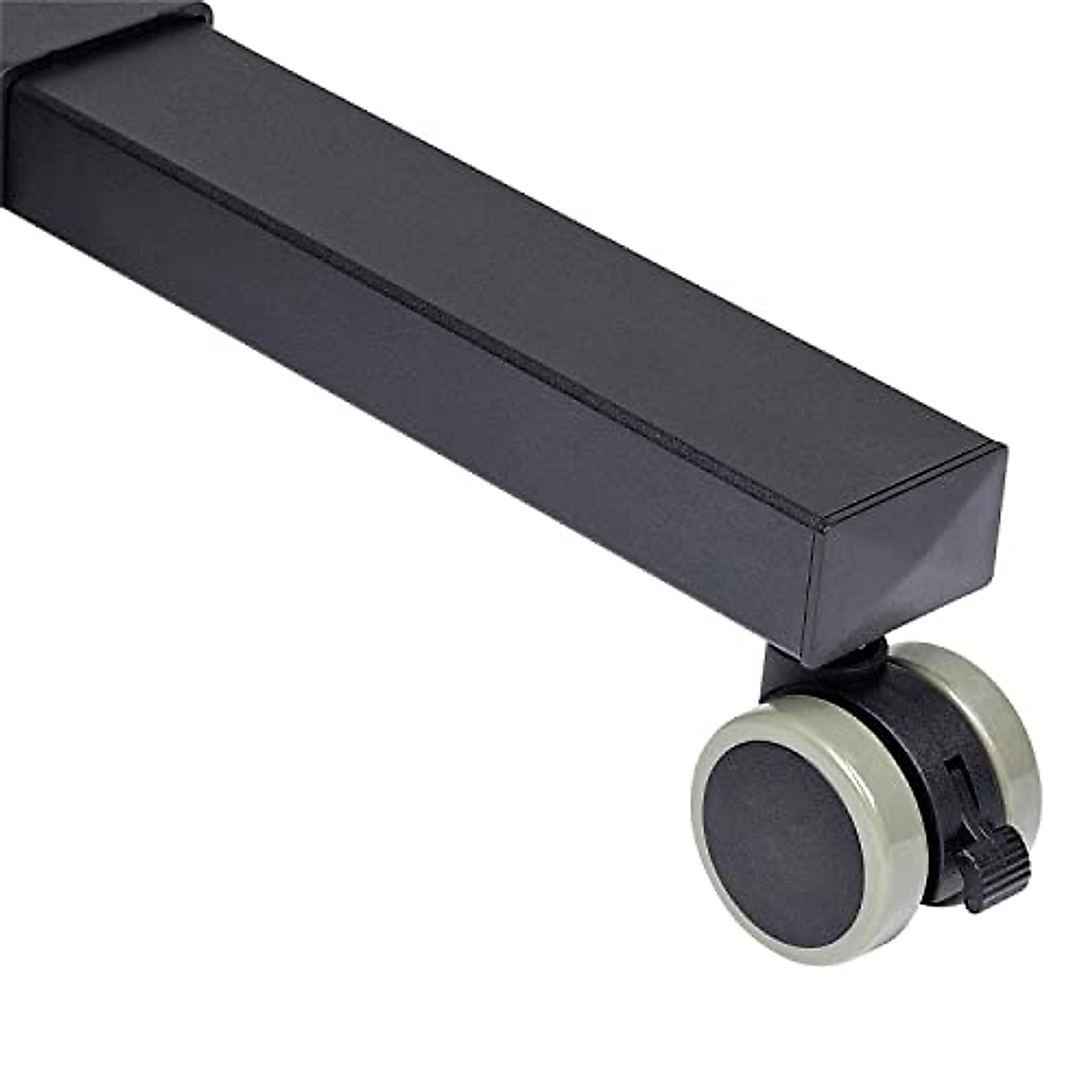 StarTech.com Mobile Projector and Laptop Stand/Cart - Heavy Duty Portable Projector Stand (2 Shelves, hold 22lb/10kg each) - Height Adjustable Rolling Presentation Cart w/Lockable Wheels (ADJPROJCART)