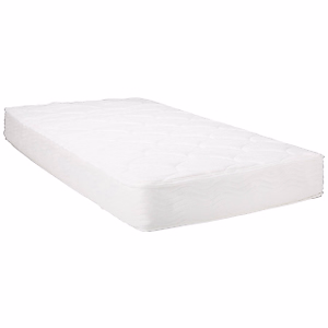ZINUS 8 Inch Quilted Pocket Spring Mattress Bed-in-a-Box, Twin XL, White