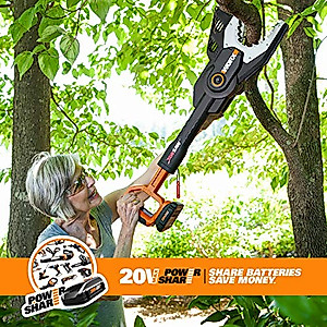 WORX WG320 20V Power Share JawSaw Cordless Chainsaw