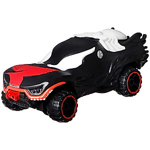 Hot Wheels Marvel Spider-Man Toy Cars 5-Pack in 1:64 Scale, Set of 5: Spider-Man, Proto-Suit Spider-Man, Miles Morales, Spider-Gwen & Venom