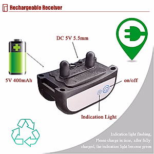 Wireless Dog Fence, 2023 Pet Boundary Containment System, Dogs Training Collar with Adjustable Boundary Container Range, Rechargeable, Safe Effective No Randomly Over Correction, for All Dogs,for3dogs