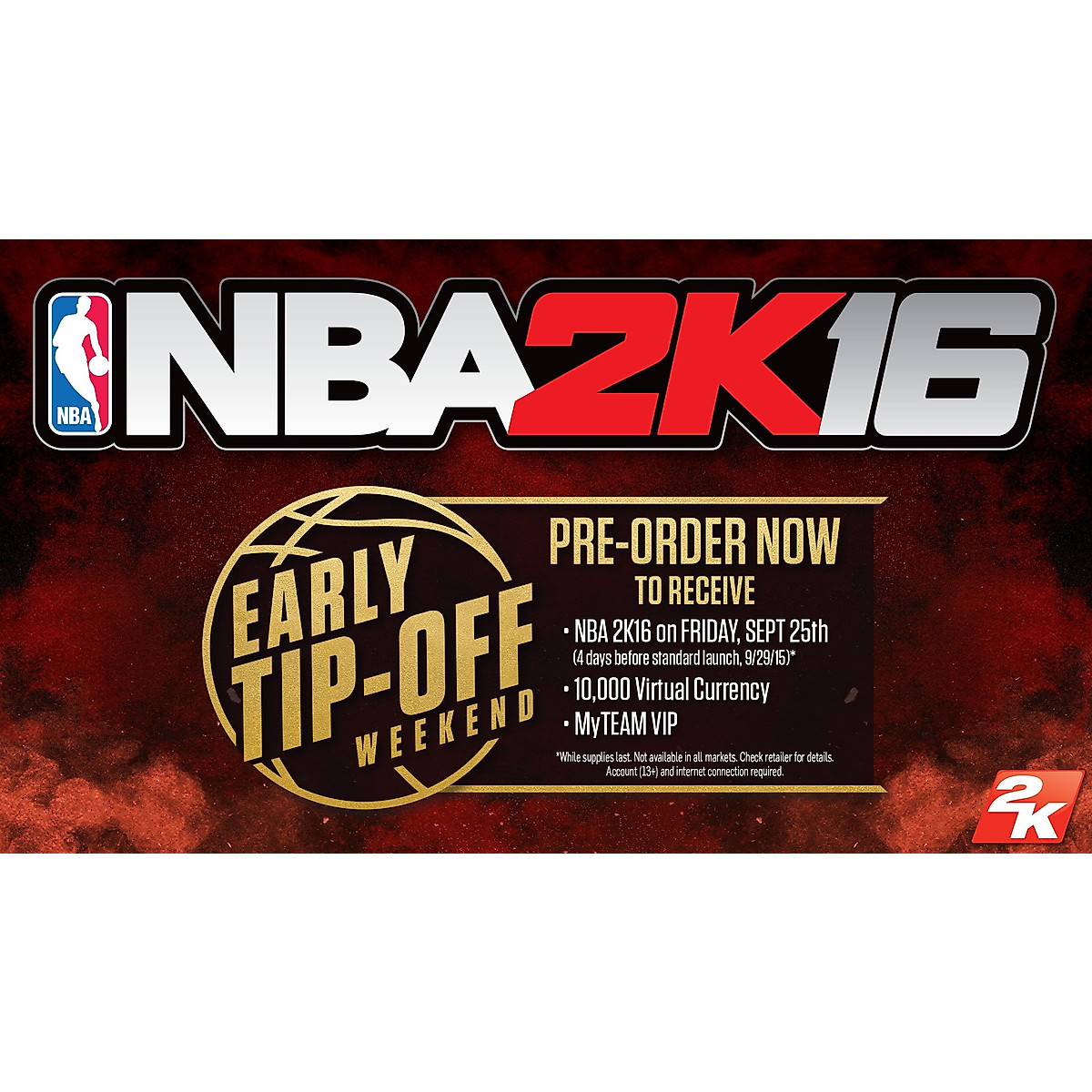 NBA 2K16 : Early Tip-off Edition - Xbox 360