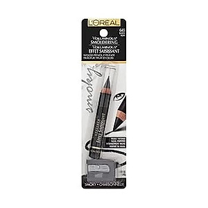 L'Oreal Paris Voluminous Smoldering Eyeliner, Black (Packaging May Vary)