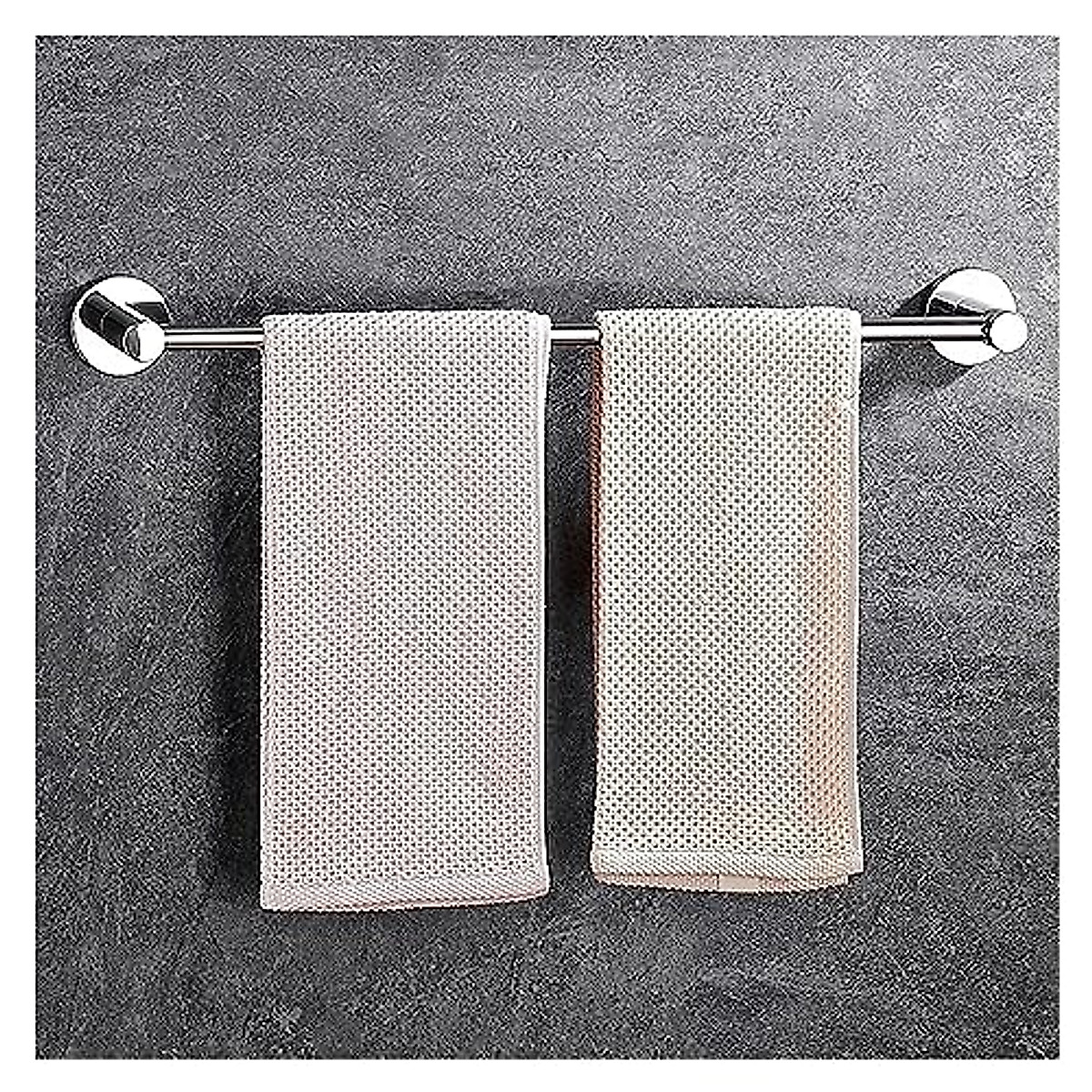 Towel BAR Rack Towel Rack Large Size Single Towel Storage Rack Towel Bars,Wall Mounted Towel Rod,Stainless Steel Polished Finish,for Bathroom Hardware,Kitchen and Toilet Bathroom Hardware/100Cm (Size