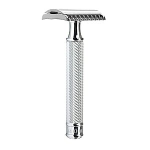 MÜHLE TRADITIONAL R41 Double Edge Safety Razor (Open Comb) For Men - Perfect for Every Day Use, Barbershop Quality Close Smooth Shave