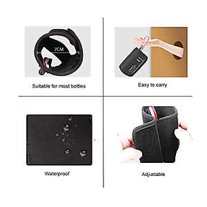 USB Baby Bottle Warmer, Razzil DC 5V USB Heating Portable Car Travel Milk Bottle Warmer, Keep Baby Milk Warm (Power Bank NOT Include)