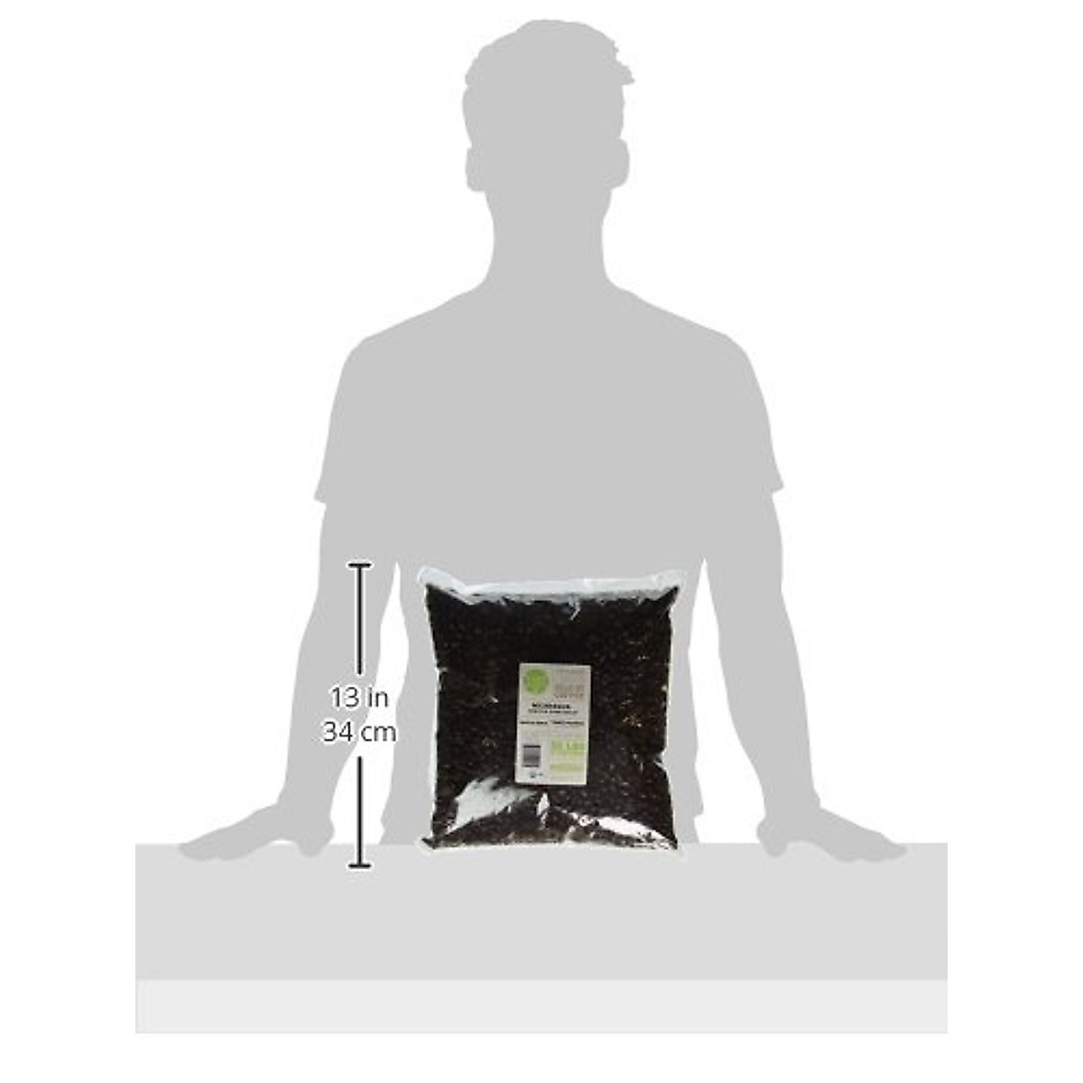 Tiny Footprint Coffee - Fair Trade Organic Nicaragua Segovia Dark Roast | Whole Bean Coffee | USDA Organic | Fair Trade Certified | Carbon Negative | 3 Pound