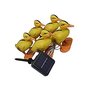 OSALADI Solar Led Stake Lights Duck Garden Lights LED Landscape Lighting for Outdoor Patio Lawn Yard Decorations