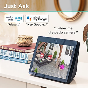 iHome Insight Smart Outdoor WiFi Security Camera, 1080p HD IP65 Weatherproof Camera with 2-Way Audio, Night Vision, and Motion Alerts, Compatible with Alexa and Google Home, 2 Pack