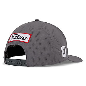 Titleist Womens Tour Featherweight Golf Hat Baseball Cap, Charcoal/White