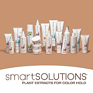 smartSOLUTIONS Dual-Action Creme Shampoo | Sulfate, Paraben & Sodium Chloride Free | Color Safe & Chemically Treated Hair Safe (12 fl oz)