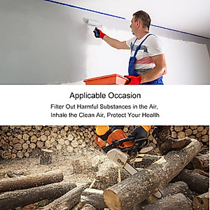 100 Pieces Nose Plugs Disposable, Nose Filters for Sunless Airbrush Spray Tanning, Nose Plug for Allergies and Dust, Spray Tan Nose Filter Sponge (Black)