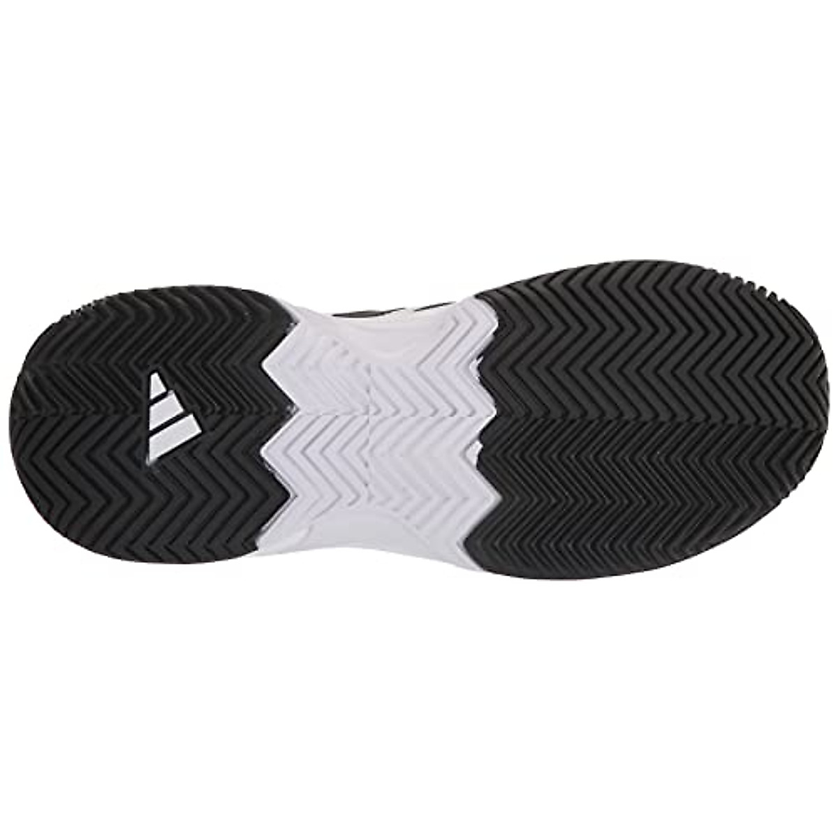 adidas Men's Gamecourt 2 Tennis Shoes, White/Core Black/White, 11