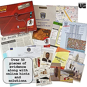 Murder Mystery Party Case Files: Killer Startup for 1 or More Players Ages 14 and Up