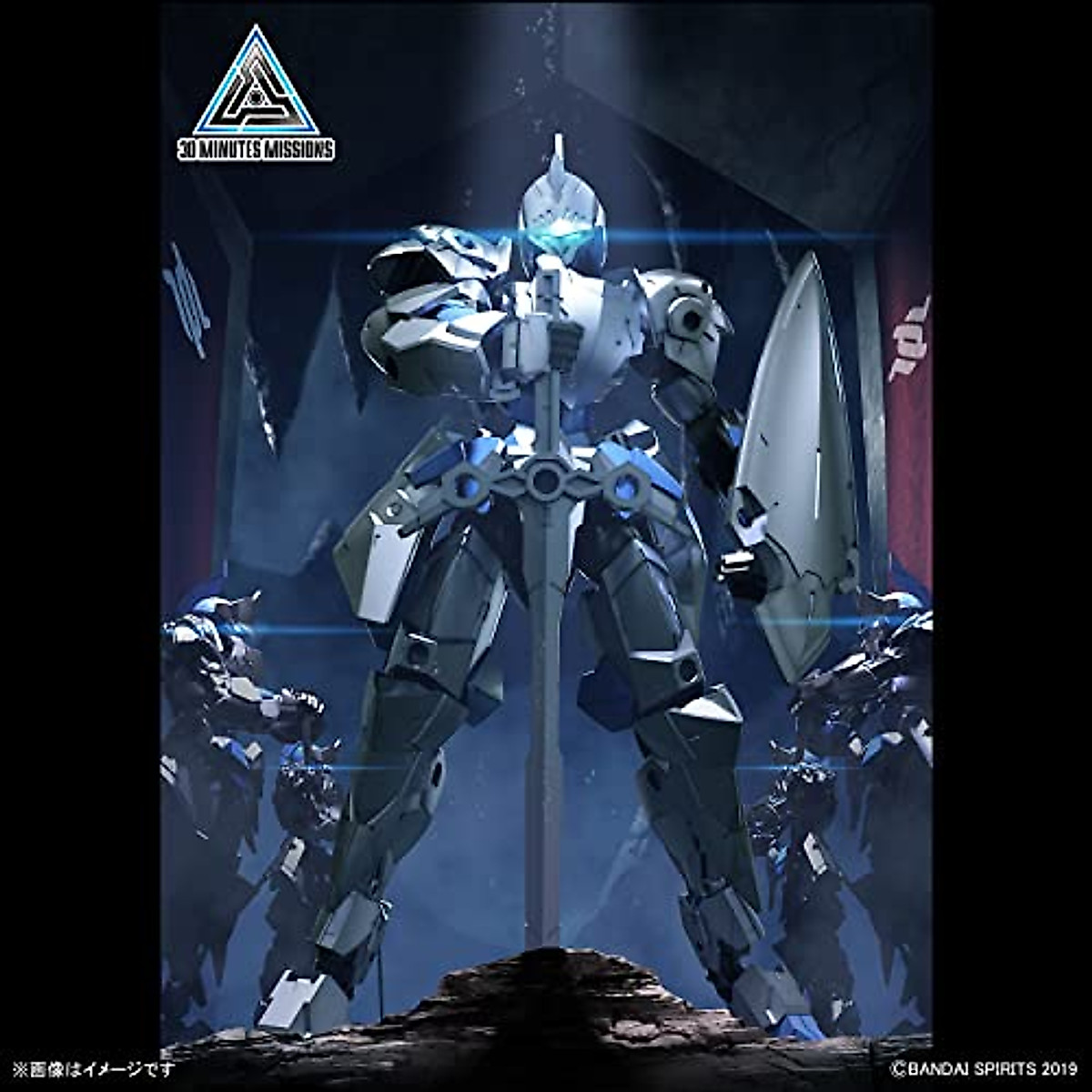 BANDAI Spirits 1/144 EXM-A9k Spinatio, 1/144 inch (30 mm), 1/144 Scale, Color-Coded Plastic Model