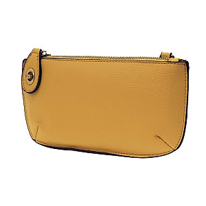 Joy Susan Women's Fashion Purse Mini Crossbody Wristlet Clutch Handbag - Mustard