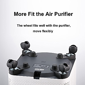DOLANDE Air Purifier Base Wheel for Mi Air Purifier 3H 3 3C 2 2S Moblie Roller Caster Wheels for Xiaomi MiJia Air Purifier (Set of 4 Pcs)