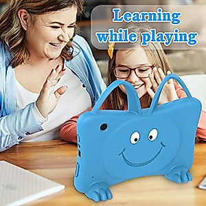 Kids Tablet 7" Android Toddler Tablet for kids 32GB Wifi Learning Tablet with Parent Control, Kid App Preinstalled, Educational games, Set time limits, Netflix, Youtube, ages 3-14 Boy Girl, Blue