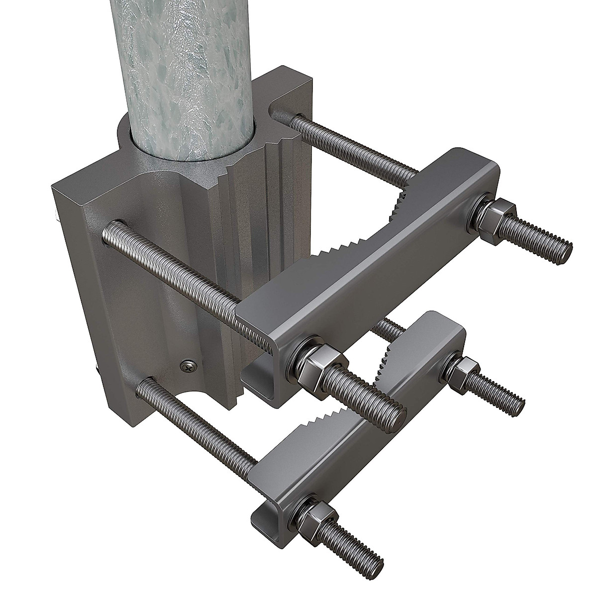 WiFi Outdoor Omni Antenna Gain 12dB 2.4Ghz Roof Mount (3 Feet Long) Wireless Network Extender/Repeater Range Pole(N-Female Cable Connector) House/RV/Camping/Boat Signal Amplifier Tupavco TP551