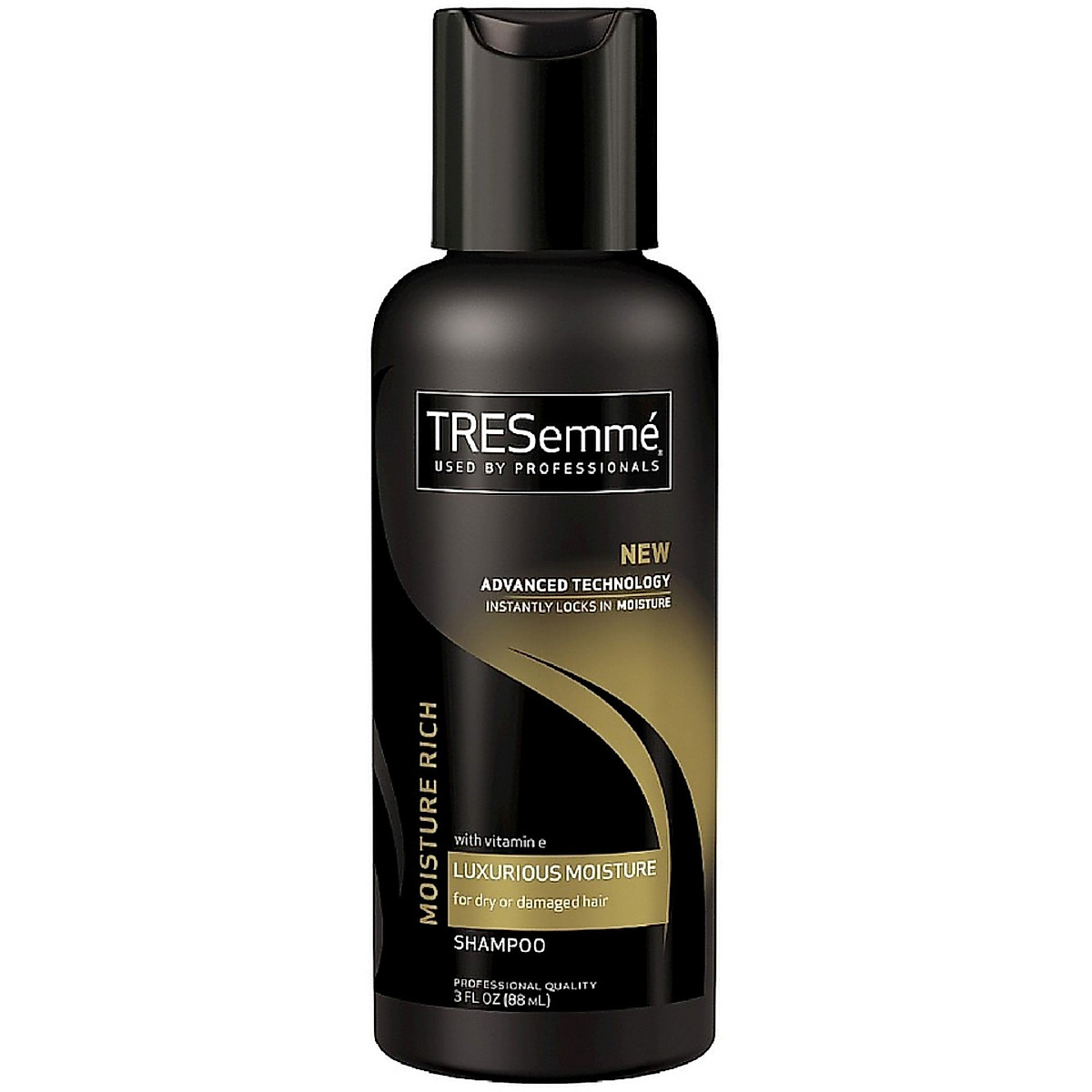 TRESemme Shampoo Moisture Rich Shampoo for Dry Hair, Travel-Size 3 Oz. (Pack of 10)